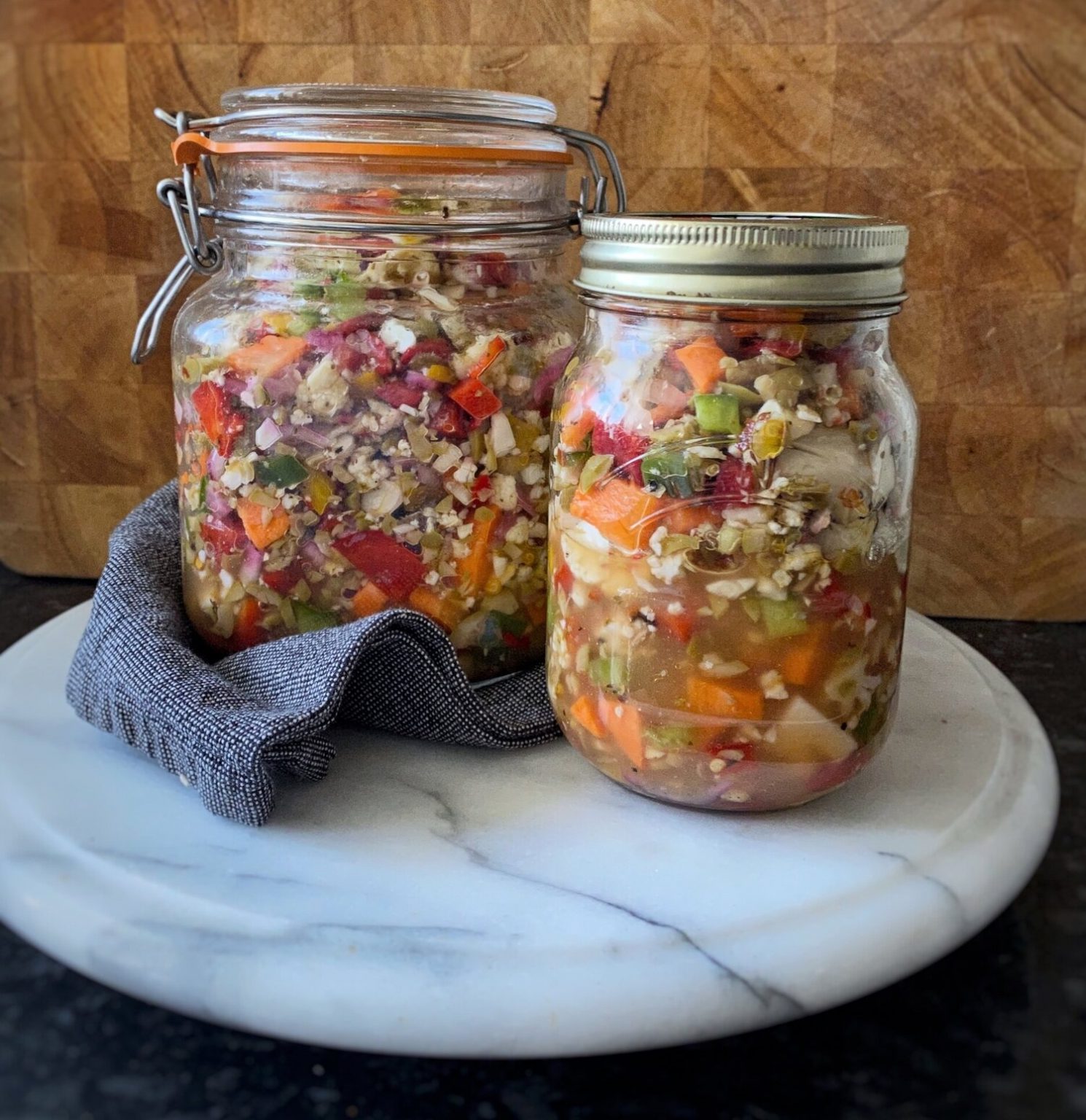 Chicago-style Giardiniera - Pickle & Rye American Diner